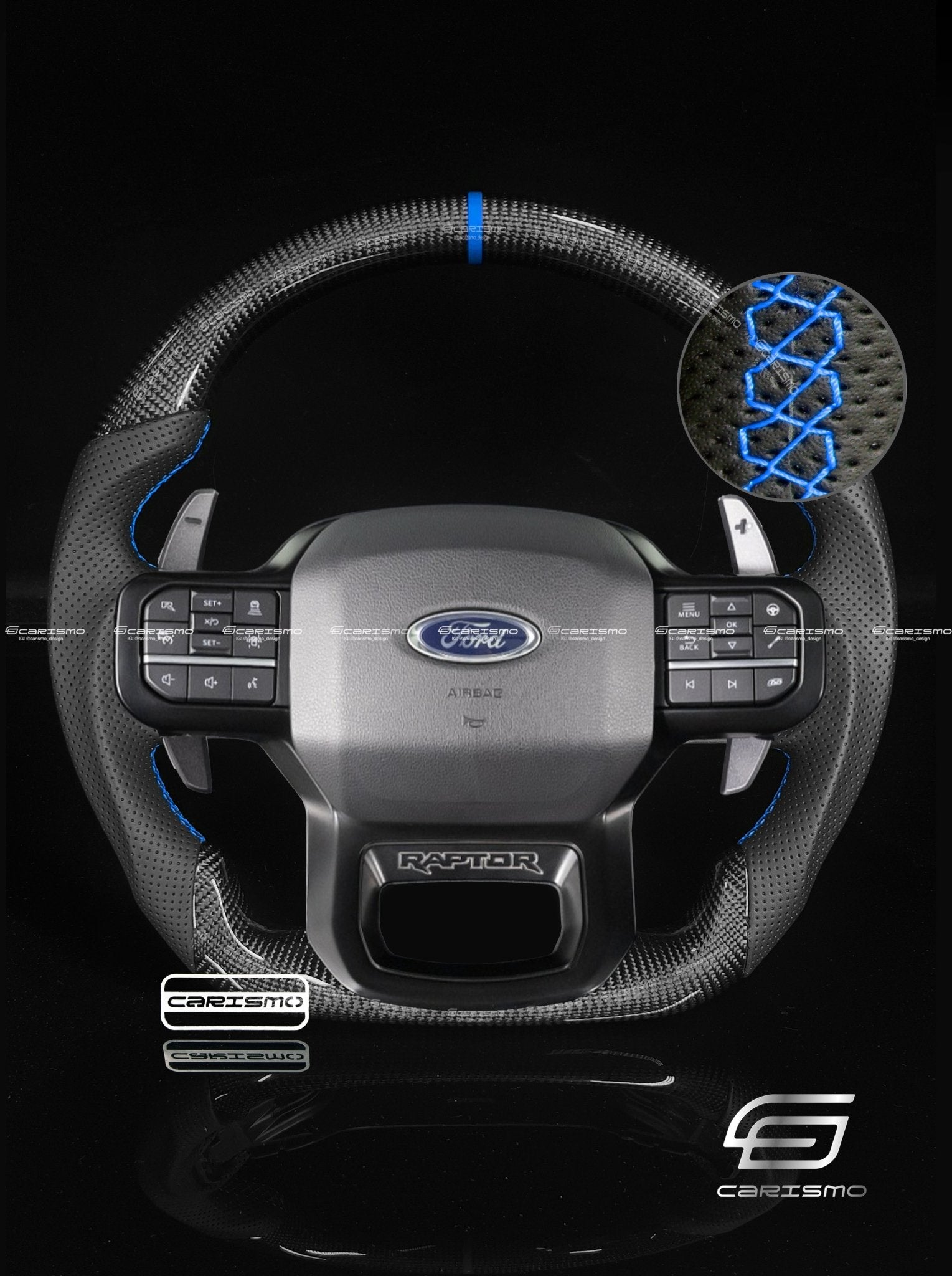 Ford raptor steering wheel cover store