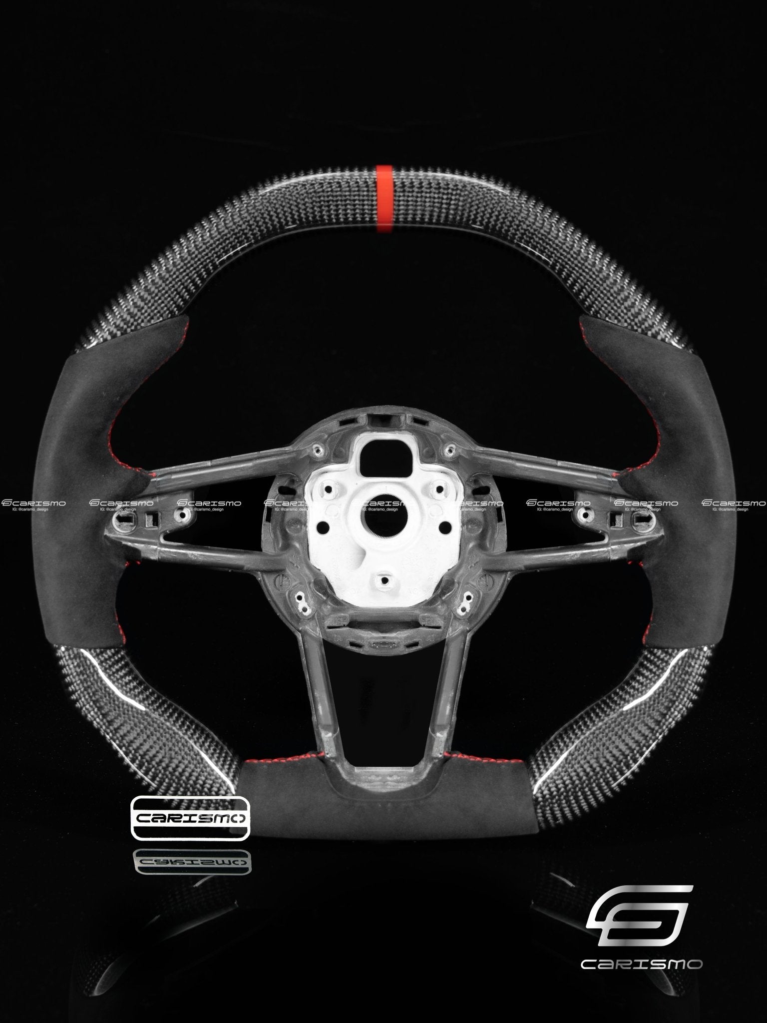 Carismo Steering Wheel For Audi R8 Gen 2 Signature Gloss Carbon