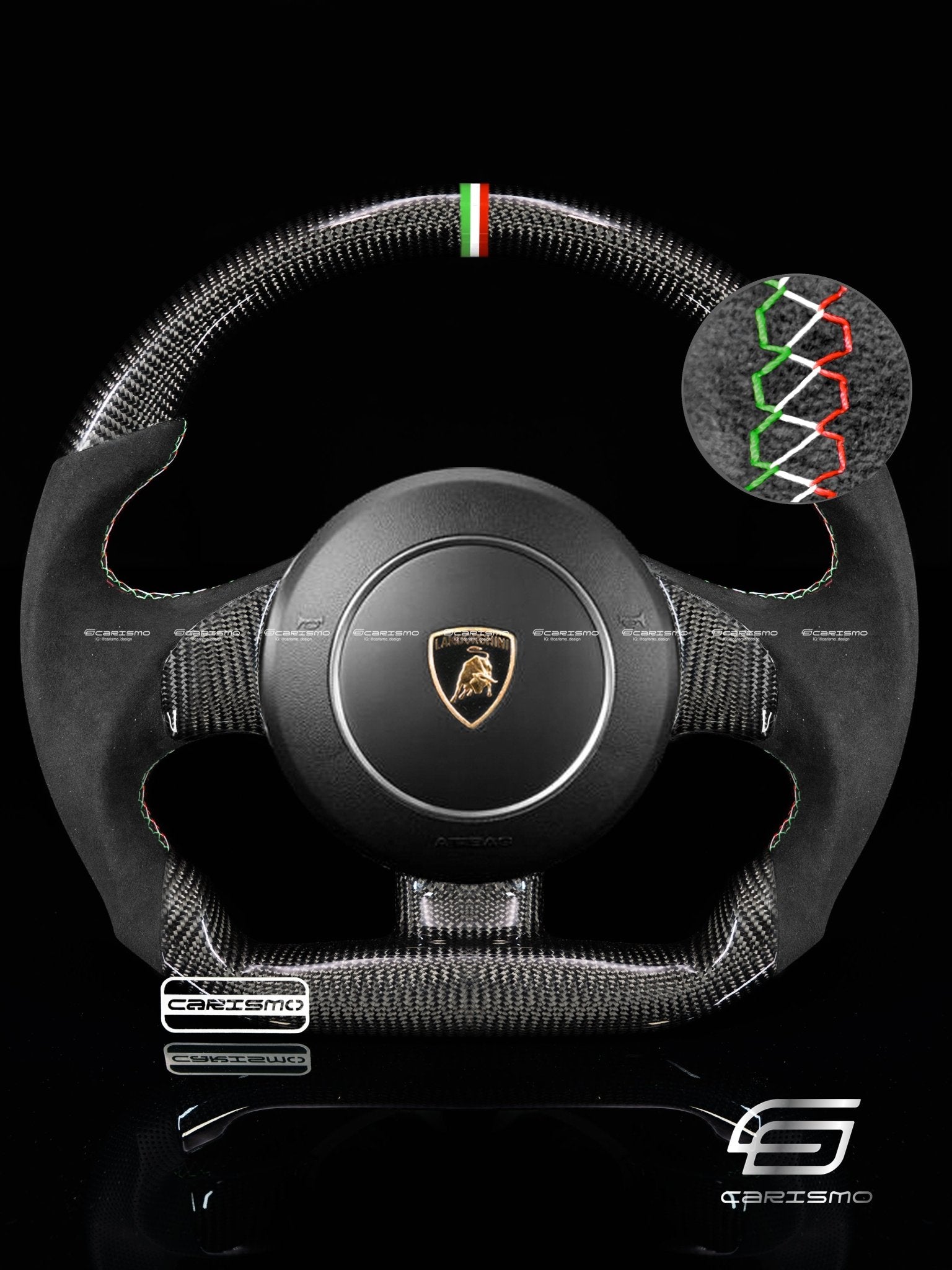 Carismo Steering Wheel For Lamborghini Gallardo - Sport - Gloss Carbon